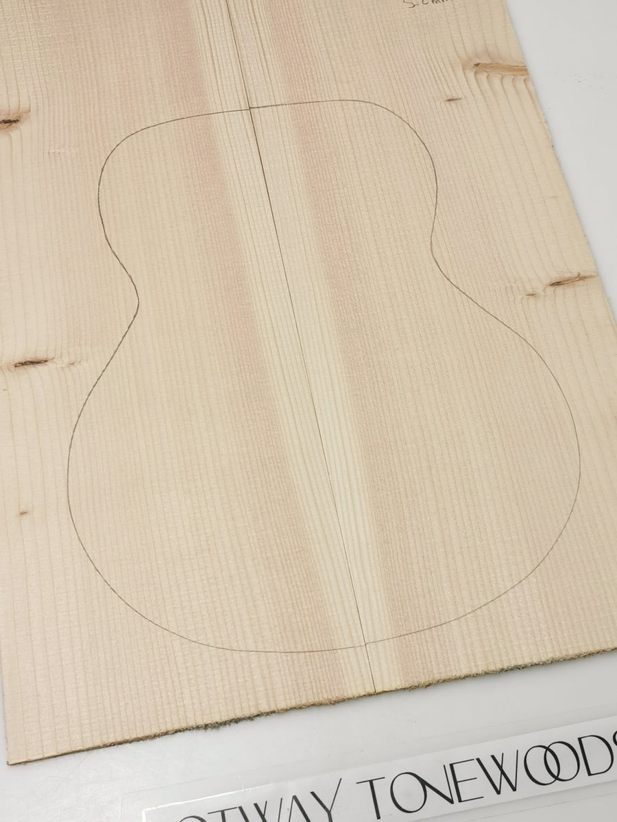 AMTSS001 Guitar Mini Top Long Rotation Plantation Sitka Spruce – Otway ...
