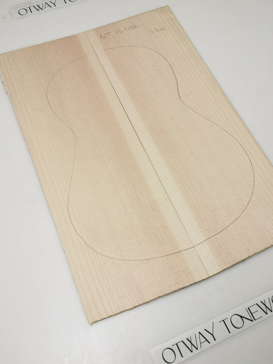 ACTSS002 Guitar Classical Top Long Rotation Plantation Sitka Spruce ...