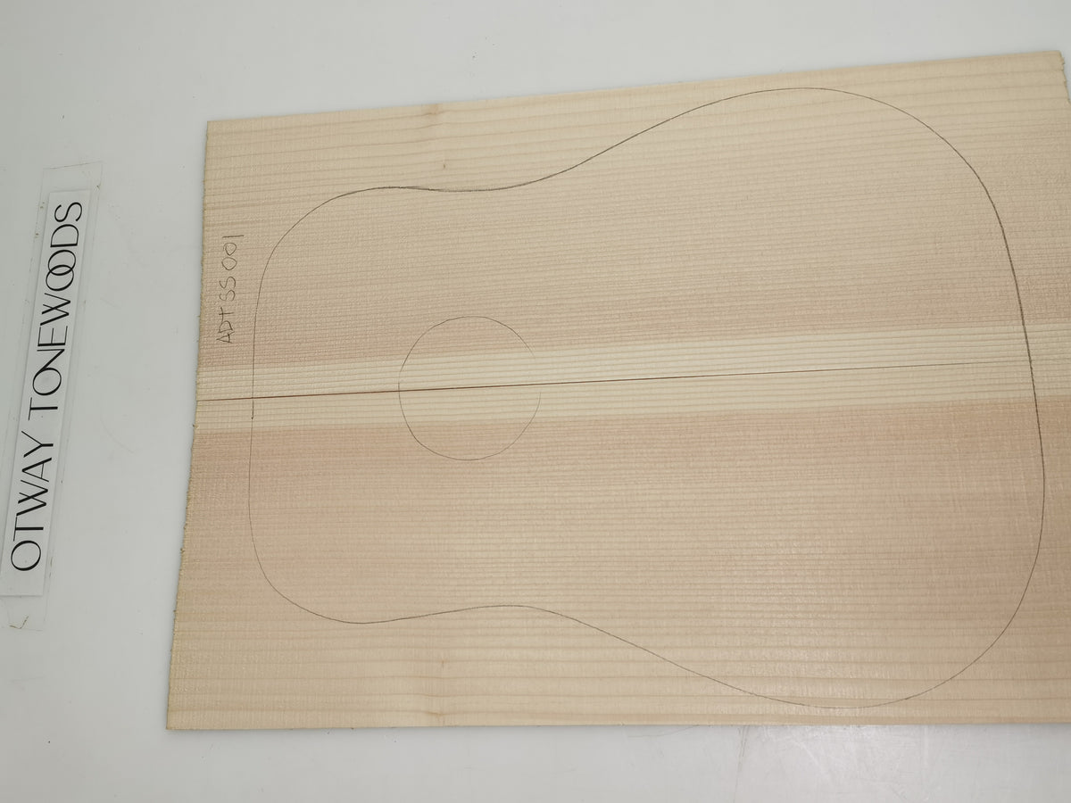 ADTSS001 Guitar Dreadnaught Top Long Rotation Plantation Sitka Spruce ...
